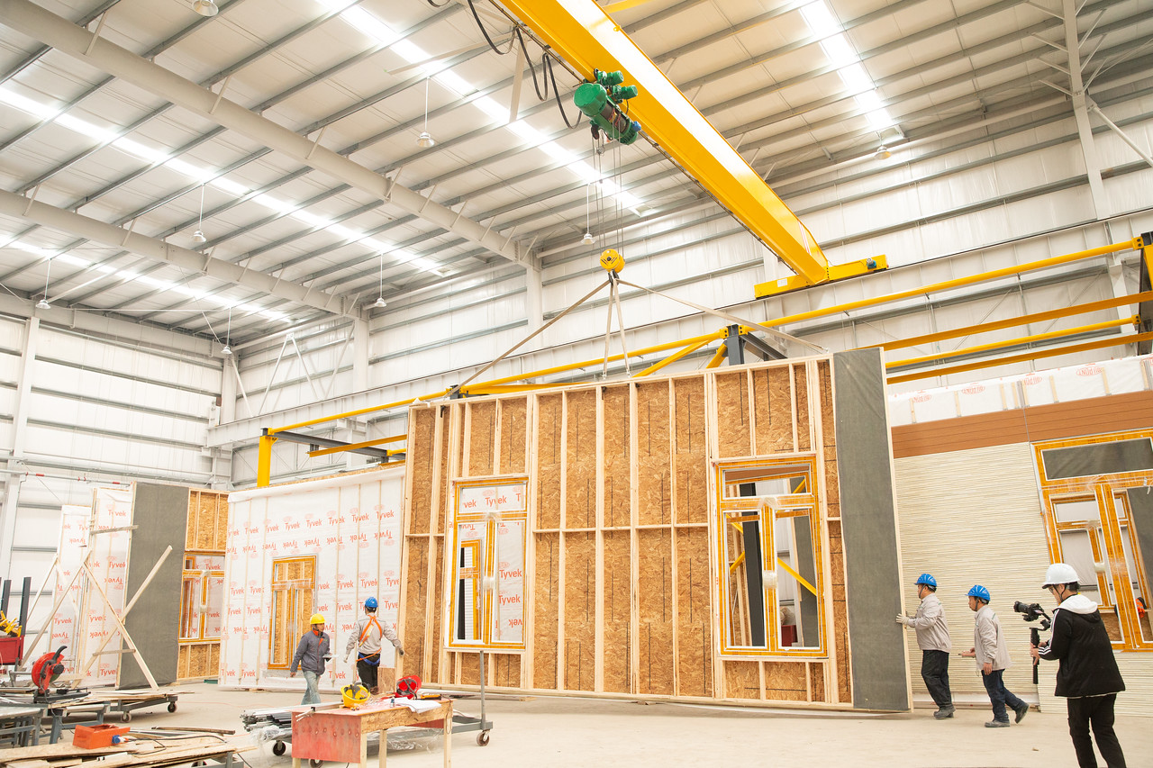 Matechstone Rugao Infill Wall Project - Canada Wood Group