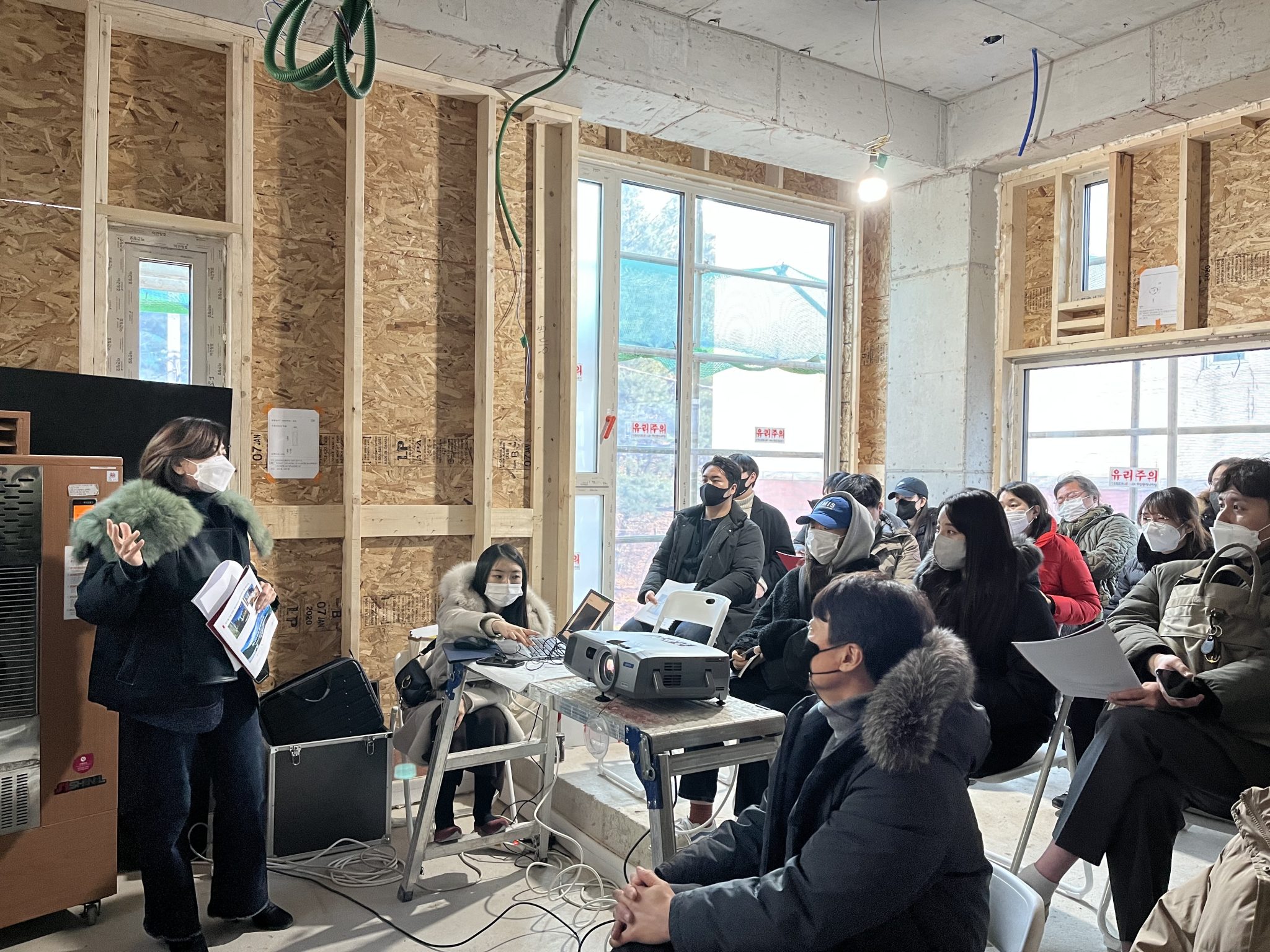 Motivate Wood Professionals at Wood Infill Wall Workshop - Canada Wood ...