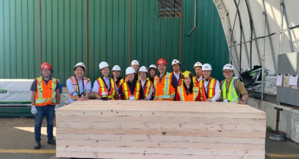 Japanese Group Learns Why Wood from BC is Good!! - Canada Wood Group